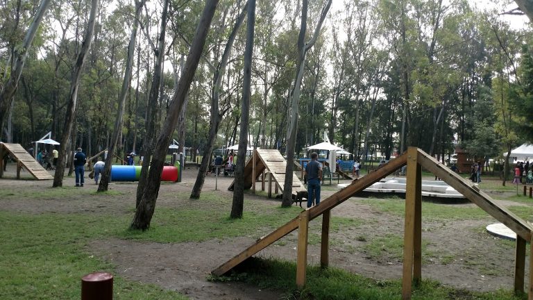 Parque Naucalli, Un parque todo terreno, entre torres - CaminanBlog